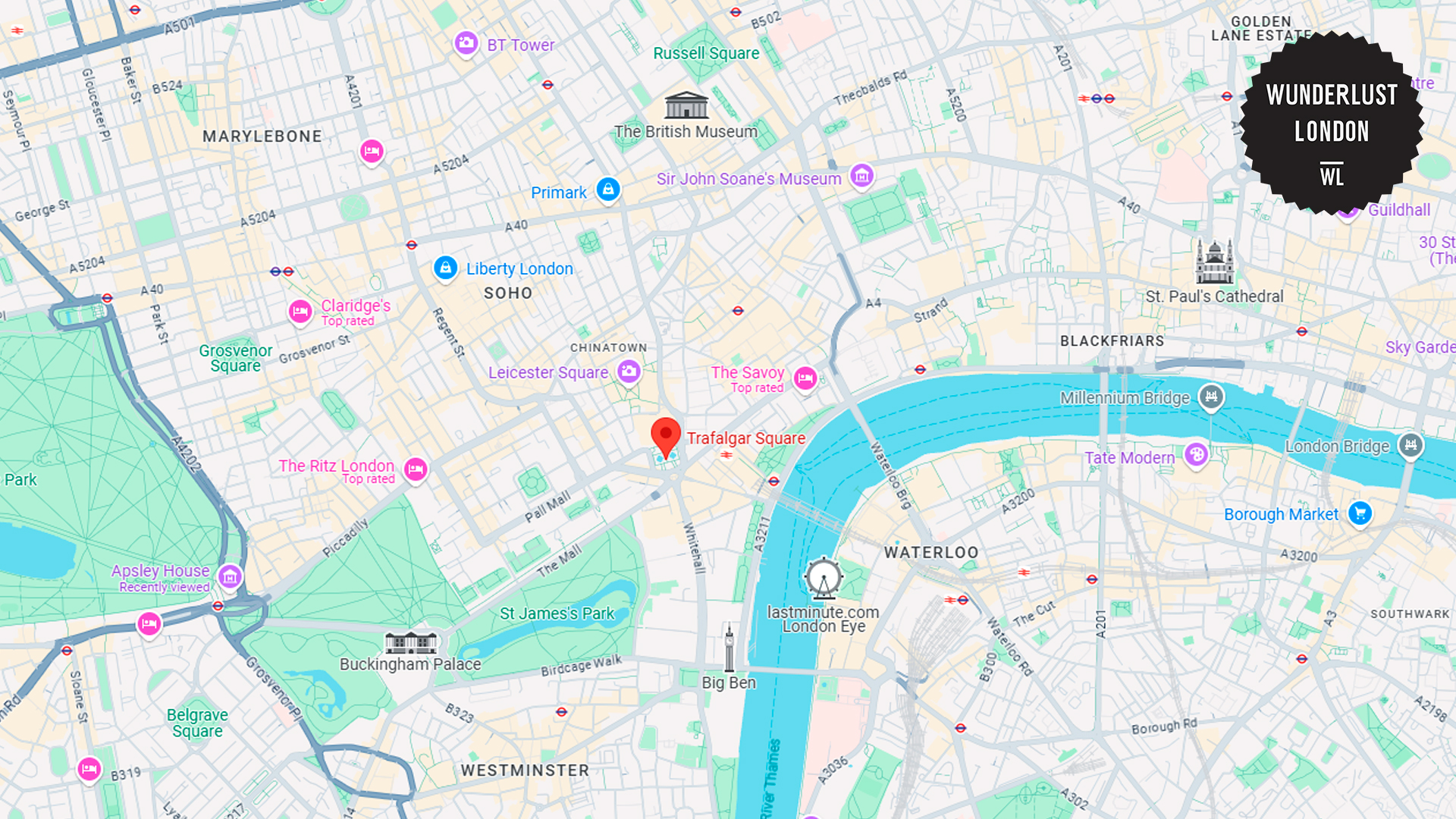 Your walkable guide to exploring Trafalgar Square